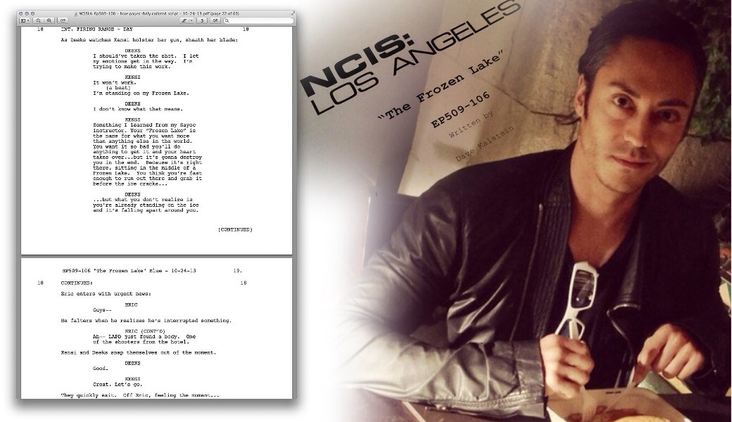 Dave Kalstein Speaks with wikiDeeks! – wikiDeeks | Marty Deeks | NCISLA